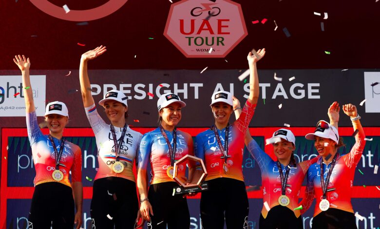 UAE Team ADQ Represents UAE at UAE Tour Women - Dubai Diaries